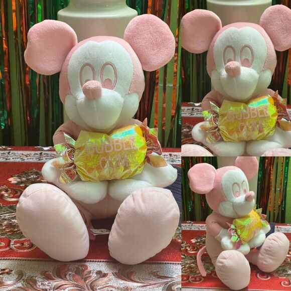 Disney | Toys | Disney Mickeymousebubble Gun Plushtoy | Poshmark